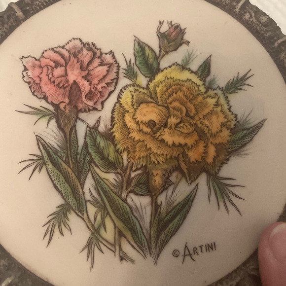 Artini | Art | Artini Hand Painted Twin Etched Sculptured Engraving 4 ...